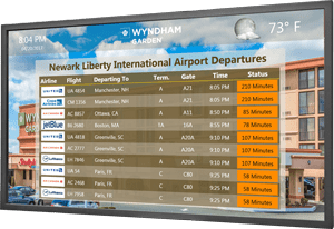 Flight Time TV - Display real time departures and arrivals ...